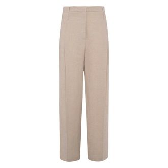 Tela Femme, Pantalons, Beige, Taille: 40 FR Pantalon Zillo