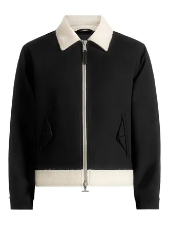 Mani&egrave;re De Voir Keith twill veste contrast&eacute;e - Noir