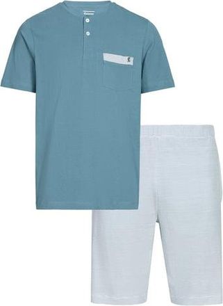 Eminence kurzer Baumwollpyjama - grün