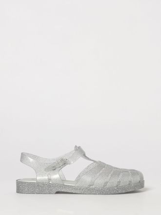 Melissa Possession Fischer-Sandalen aus Glitzer-PVC mit niedrigem Absatz