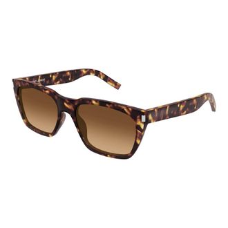 Saint Laurent Sonnenbrille - - Accessories - Herren - Braun - 56 MM