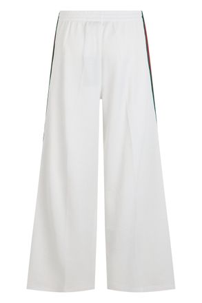 Gucci Womens Track Pants White Cotton