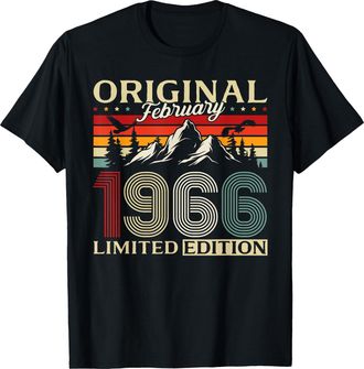 Generic 60. Geburtstag Februar 1966 Original Limited Edition T-Shirt