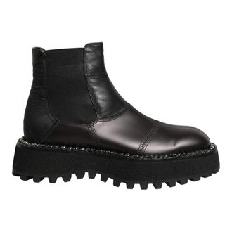 Dolce & Gabbana Slip-On Chelsea Boots - - Shoes - Herren - Schwarzk - 39 EU