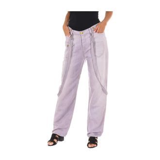 Met Met, Damen, Jeans, Lila, W27Größe