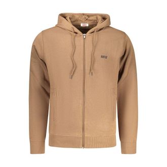 Rifle Marrone Baumwoll-Hoodie f&uuml;r Herren