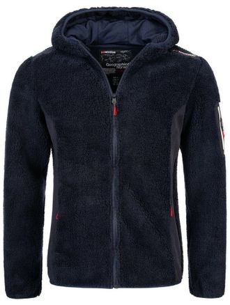 Geographical Norway Fleecejacke Herren &Uuml;bergangs jacke Teddy Fleece Jacke Outdoor MIX Stoff Fr&uuml;hling