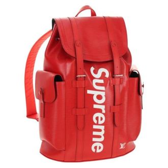 Louis Vuitton unisex, Pre-owned, Rouge, Taille: ONE Size Pre-owned Vintage Epi Backpack