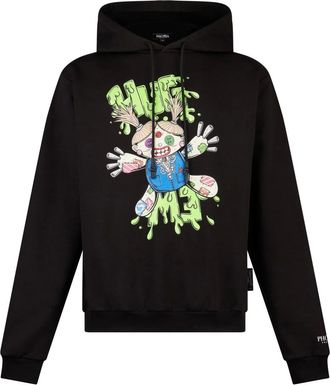 Phobia Archive Homme, Sweatshirts et sweats &agrave; capuche, Noir, Taille: M Tdc Hug Print Sweat &agrave; capuche