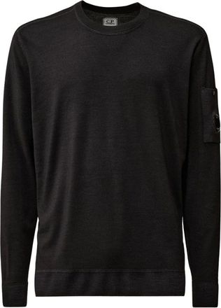 C.P. Company C.p. Company, Homme, Pulls, Bleu, Taille: S Maille Ras du Cou