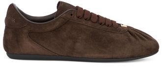 Dolce & Gabbana Womens Calfskin Sneakers Ebony Trainers