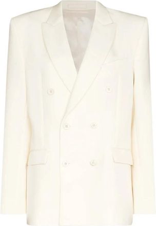 Wardrobe.NYC Wardrobe.nyc, Femme, Vestes, Beige, Taille: 38 FR Double Breasted Blazer