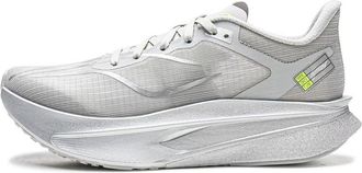 Li-Ning FEIDIAN 6 Challenger Damen Laufschuhe Boom Fiber Leichte Atmungsaktive Anti-Rutsch Racing Sneaker Hellgrau EU 37 2/3
