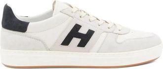 Hogan Homme, Chaussures, Blanc, Taille: 43 1/2 EU Baskets