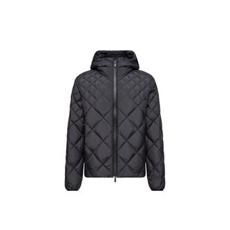 Moncler Moncler Doudoune Courte &Agrave; Capuche Et Matelassage G&eacute;om&eacute;trique Merak, Homme, Noir, Taille: 0