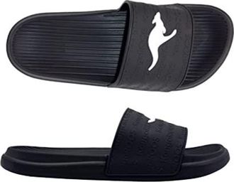 Kangaroos Mixte Kangaslide Claquettes, Jet Black, 47 EU