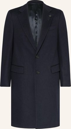 Lardini Lardini Wollmantel blau