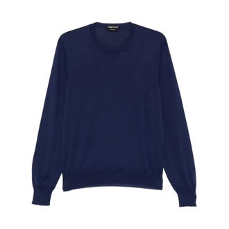 Tom Ford Homme, Pulls, Bleu, Taille: 2XL Pull ras du cou