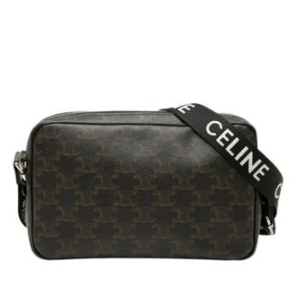 Celine Pre-owned Sac bandouli&egrave;re vintage - Femme - Pre-owned - Noir - Taille: ONE Size