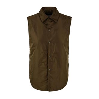 Aspesi Gilet Dot - - Jackets - Damen - Gr&uuml;n - XS
