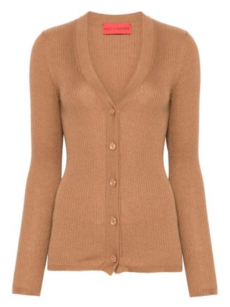 Wild Cashmere cardigan Cloe - Marron