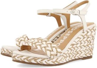 Gioseppo Femme Tigard Sandale Cage Espadrille, Blanc, 37 EU