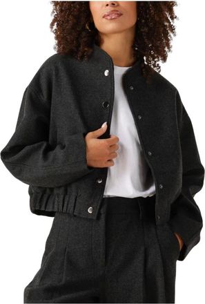 Moss Copenhagen Damen, Jacken, Schwarzk, LGr&ouml;&szlig;e