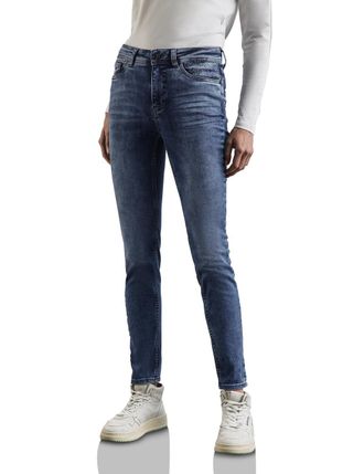 Street One Damen A378448 Jeans im Slim Fit,Blau,33