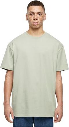 Build Your Brand T-Shirt pour Homme - T-Shirt Basique pour Homme - Coupe surdimensionnée - Coton, Salvia, L
