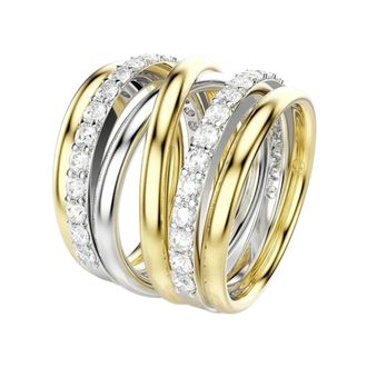 Swarovski Femme, Accessoires, Multicolore, Taille: 52 MM Bague Cocktail Hyperbola