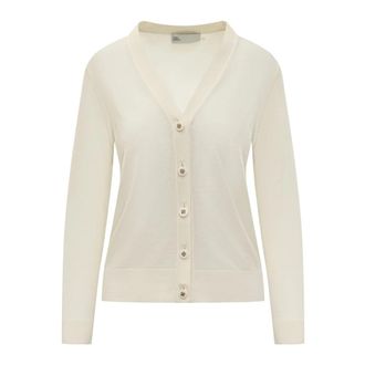 Tory Burch Cardigan Simone - - Knitwear - Damen - Beige - S