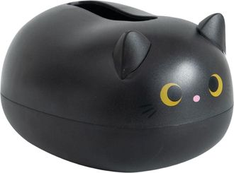 Generic MOBER -Aufbewahrungsbox - Muggly Cartoon Chat - Geschnittener Taschentuch -Spender - Ohrdesign Stoffspeicher Für Badezimmer, Küche, Desktop