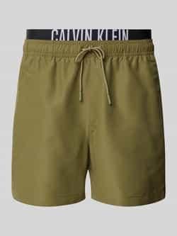 Calvin Klein Underwear Badehose mit Label-Print