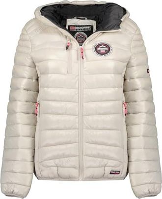 Geographical Norway Bambway Lady Veste Coupe Vent Femme Outdoor - Blouson Deperlant Manches Longues Femmes - Manteau Pluie Randonnee Saison Printemps Ete Automne Hiver (G