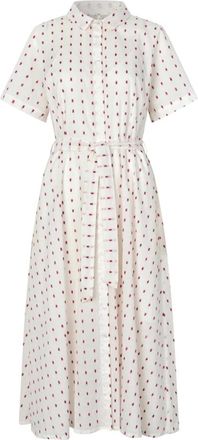 Lollys Laundry Femme, Robes, Blanc, Taille: 42 FR Robes Maxi