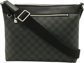 Louis Vuitton Sac bandouli&egrave;re vintage en toile Pre-owned - Homme - Pre-owned - Gris - Taille: ONE Size