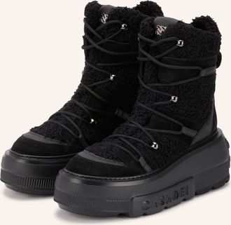Casadei Casadei Plateau-Boots Nexus schwarz