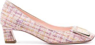 Roger Vivier Hohe Schuhe - With Heel Pink - Gr. 40 (EU) - in Gold - f&uuml;r Damen