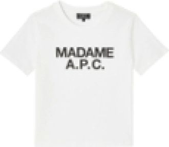 A.P.C. A.p.c., Femme, Tops, Blanc, Taille: 36 FR T-shirt