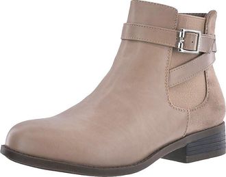 Elara Damen Stiefelette Chelsea Ankle Boots Chunkyrayan C298-Khaki-36