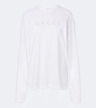 Gucci T-Shirt aus Baumwoll-Jersey