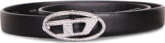 Diesel Femme, Accessoires, Noir, Taille: 90 CM B-1Dr Strass Belt