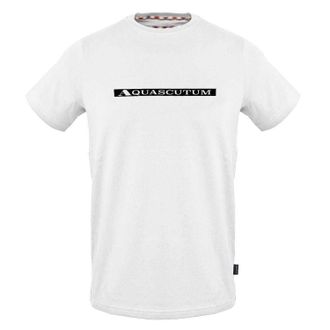Aquascutum T-Shirt f&uuml;r Herren, Logo (Wei&szlig;)