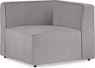 Julian Bowen Ecksofa, Grau, Einheitsgröße