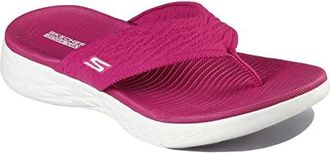 Skechers On The Go 600 Sunny 140037-FUS, Womens flip-flops, purple, 37 EU