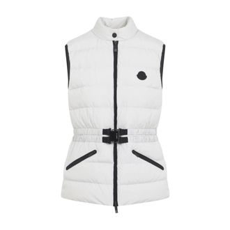 Moncler Romantisme Vest - - Jackets - Damen - Beige - L