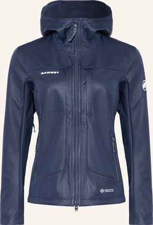 Mammut Mammut Softshell-Jacke Ultimate Viii So Hooded blau