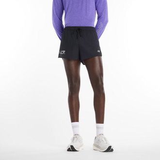 New Balance Homme London Edition RC Ultra Light Short 3 en Noir, Nylon, Taille XL