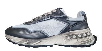 Dsquared2 Chaussures Homme Sprinter SNM0401 Y7708184 M2713 Noir-Blanc, Blanc, noir, 41 EU