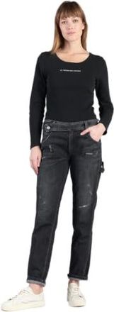 Le Temps Des Cerises Jeans 200/43 boyfit Chara Destroy Noir N&deg;1